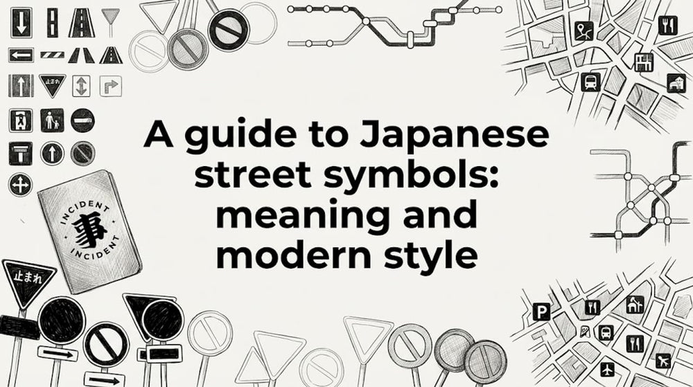 A guide to Japanese street symbols: meaning and modern style – INCIDENT