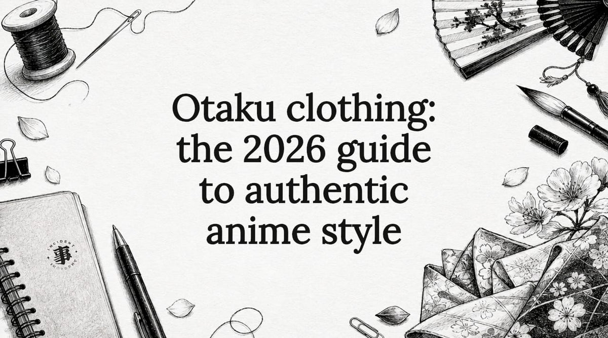 Otaku clothing: the 2026 guide to authentic anime style – INCIDENT
