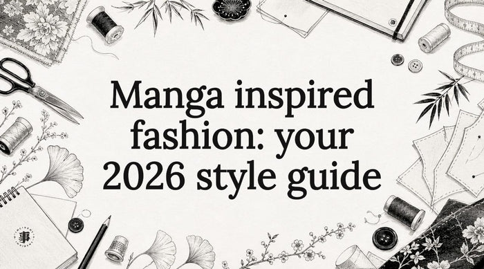 Manga inspired fashion: your 2026 style guide – INCIDENT